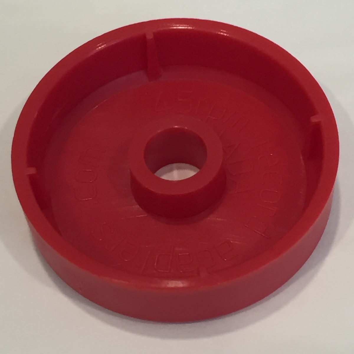 Classic Red Turntable Adapters – 45rpmrecordadapters