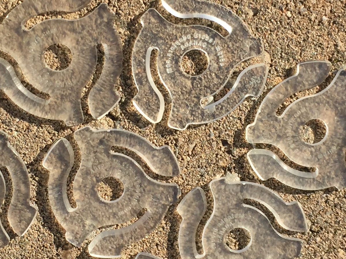 Unique New "TRANSLUCENT" 45rpm Record Insert Adapters – 45rpmrecordadapters